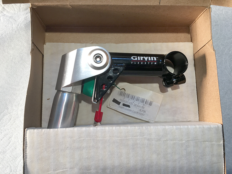Girvin Flexstem suspension stem - South Salem Cycleworks