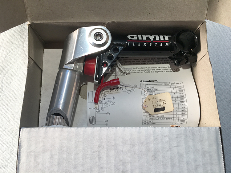 Girvin Flexstem suspension stem - South Salem Cycleworks